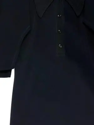 Toga Layered Jersey Polo Shirt