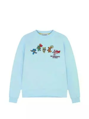 Mira Mikati X Grateful Dead Candyman Embroidered Sweatshirt - Blue