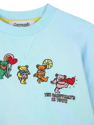 Mira Mikati X Grateful Dead Candyman Embroidered Sweatshirt