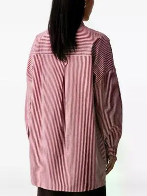 SESSUN Fontella Striped Button-down Mini Dress