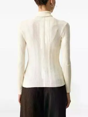SESSUN Norte Ribbed-knit Roll-neck Sweater