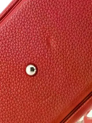 Hermès Bolide Bag Clemence 31 Satchel - Red
