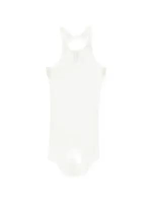 Rick Owens Basic Ribbed Tank - Neutrals