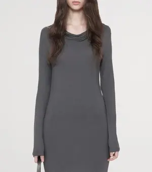 ALLSAINTS Cowl-neck Lilla Midi Dress