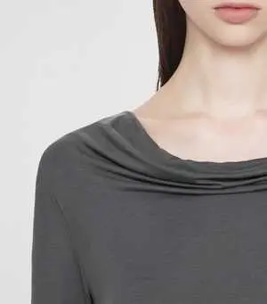 ALLSAINTS Cowl-neck Lilla Midi Dress