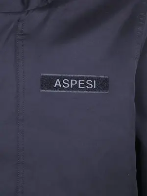 Aspesi Logo-patch Hooded Parka Coat