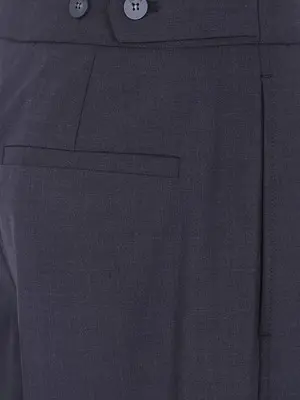 JOSEPH Toni Button-tab Pleated Trousers