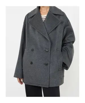 Max Mara Long-sleeved Wool Coat