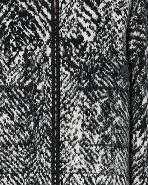 Liu Jo Bomber Jacket In Knit Jacquard
