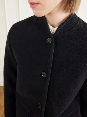 RIER Felted Wool-fleece Jacket
