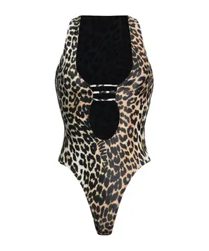 GANNI One-piece Swimsuits - Beige