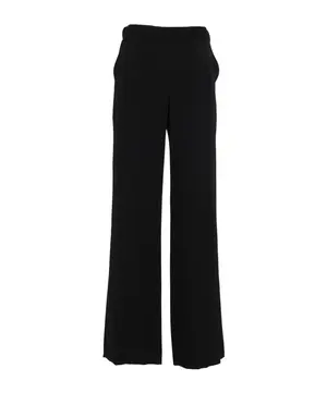 P.a.r.o.s.h Elasticated-waist Palazzo Pants - Black