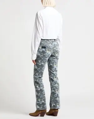 GANNI Dark-wash Floral Jeans