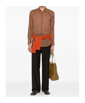 Dries Van Noten Classic Plaid-print Shirt
