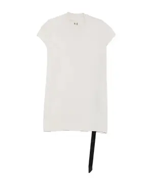 Rick Owens Raw-cut T-shirt - White