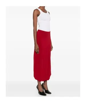 JEAN PAUL GAULTIER Draped Asymmetric Skirt