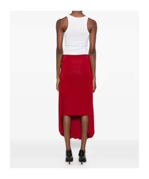 JEAN PAUL GAULTIER Draped Asymmetric Skirt