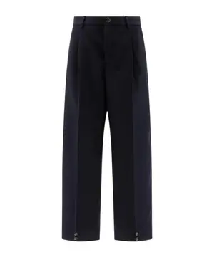 Soeur High-waisted Casual Pants - Black