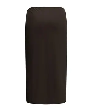 Miu Miu Stretch Jersey Skirt - Ebon