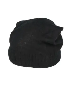 Saint Laurent Solid-color Cashmere Knit Hat - Black