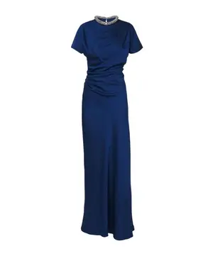 Simkhai Eliza Pleated-detail Gown