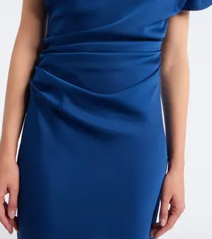 Simkhai Eliza Pleated-detail Gown