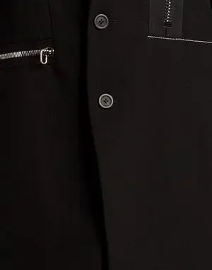Rick Owens Single-breasted Wool Coat
