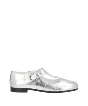 Balenciaga Metallic Ballet Flats
