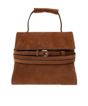 Moschino Multi-strap Top Handle Bag - Brown