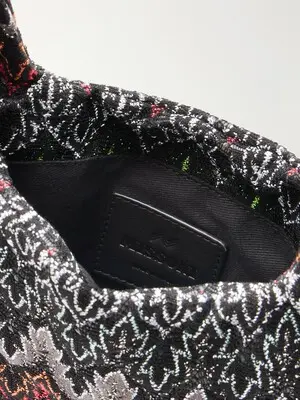 Missoni Striped Lurex Shoulder Bag