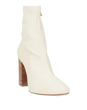 Chloé Minimalist Leather Ankle Boots