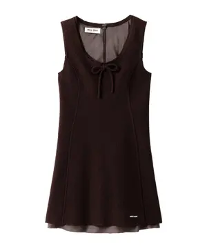 Miu Miu Felted Wool Dress