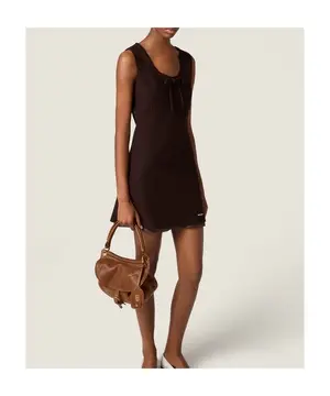 Miu Miu Felted Wool Dress