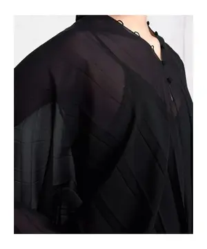 MAISON MARGIELA Pleated Kaftan Maxi Dress