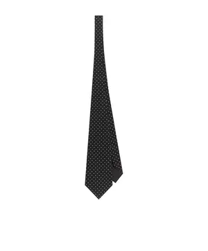 Dolce & Gabbana Dolce Gabbana Polka Dot Printed Tie - Multicolor