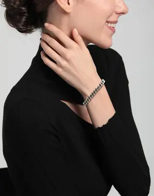 MAISON MARGIELA Metal Lobster Clasp Bracelet