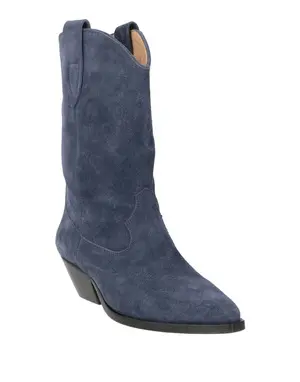 Isabel Marant Étoile Short Suede Cowboy Boots