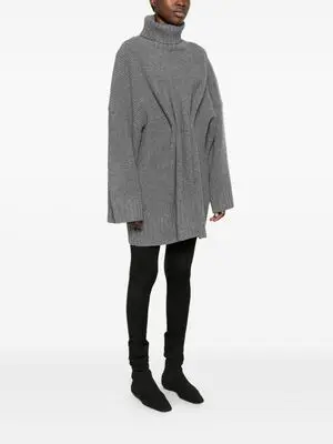 THE FRANKIE SHOP Ribbed Knit Dress