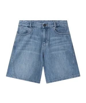 Givenchy Denim Shorts With Belt Loops