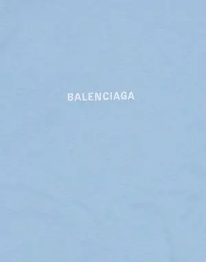 Balenciaga Solid-color Short-sleeved T-shirt