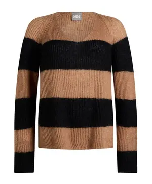 Max Mara Striped Knit Top