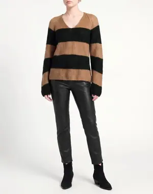Max Mara Striped Knit Top