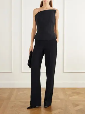 GIANVITO ROSSI Patent-trimmed Leather Pumps