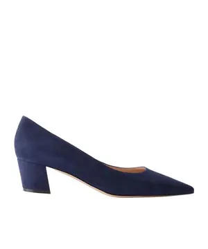 GIANVITO ROSSI Suede Pumps - Blue