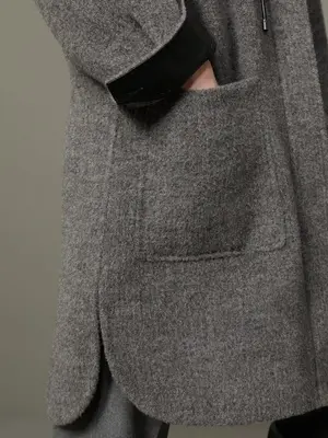 Max Mara Baby Lama Parka Coat