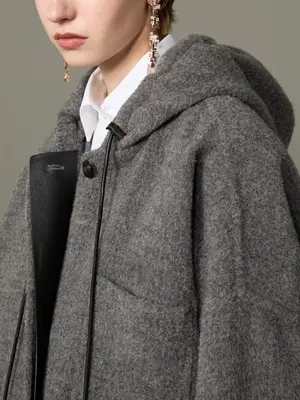 Max Mara Baby Lama Parka Coat