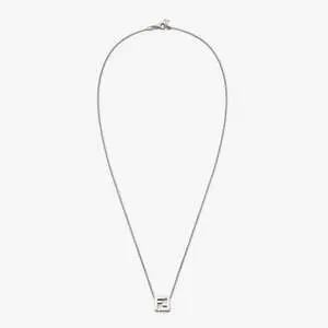 Fendi Ff Necklace - Silver