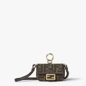 Fendi Nano Baguette Charm - Brown