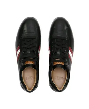 Bally Striped Lace-up Casual Sneakers