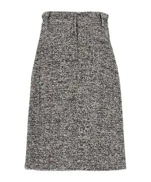 Dolce & Gabbana Dolce Gabbana Textured Midi Skirt